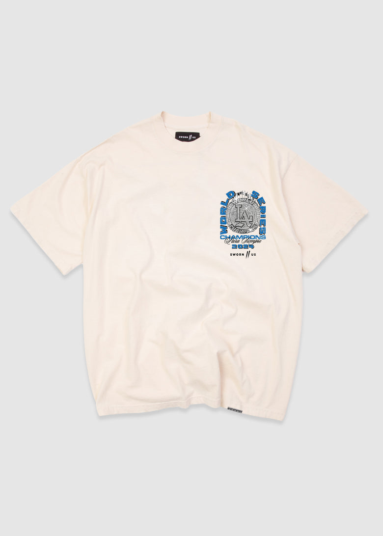 Number 8 Tee // Natural – Sworn To Us